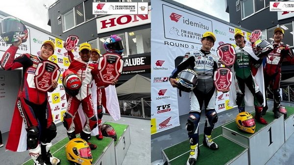 “มุกข์-ชิพ” คว้าโพเดียม Honda CBR250RR เหมา TOP 5 รุ่น AP250 เอเชีย โร ...